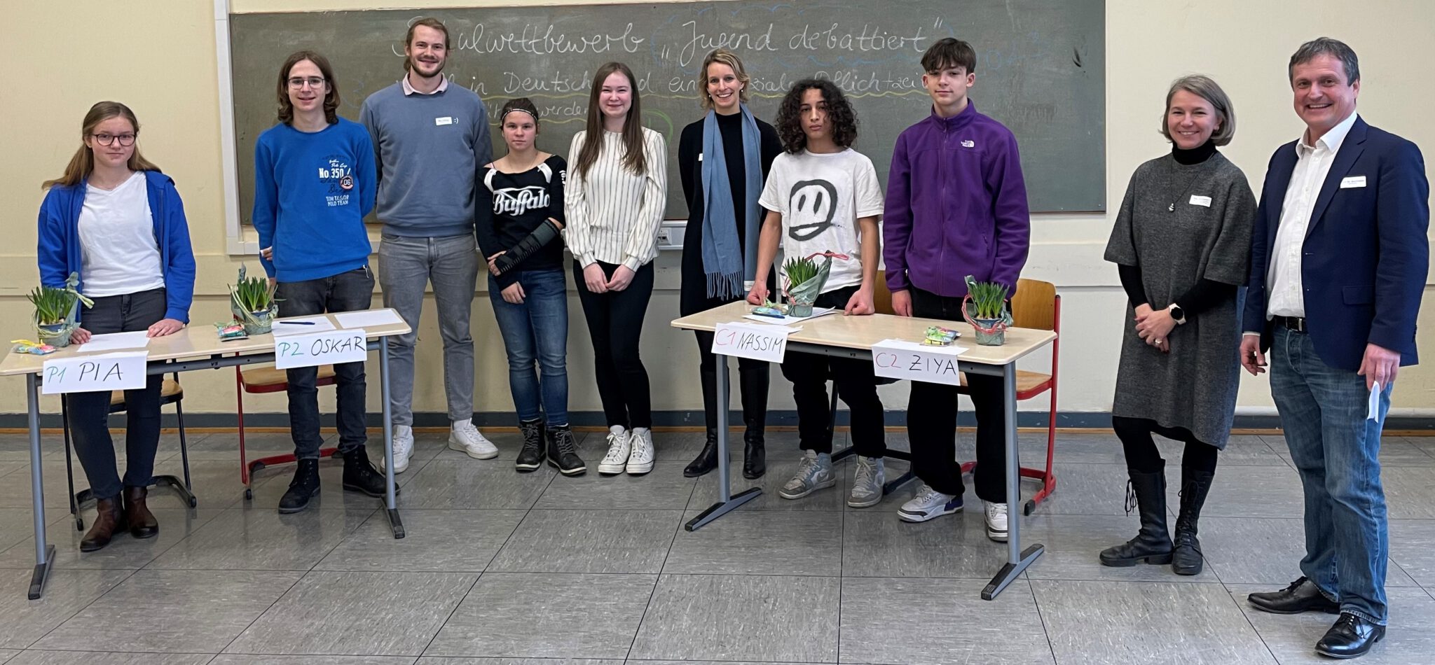 Schulwettbewerb Jugend debattiert: Oskar T. (10d) gewinnt ...